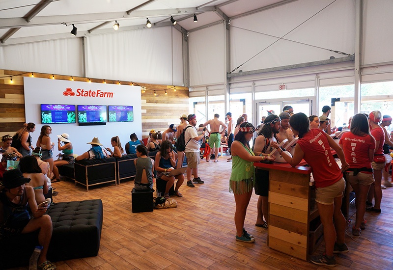 The Best Music Festival Brand Activations